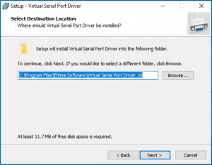 Virtual Serial Port Driver Installation | KB